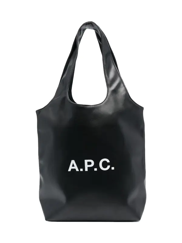 A.p.c. Ninon Logo-print Tote Bag - Black