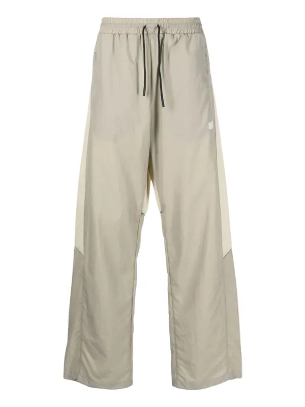 REEBOK Elasticated-waist Ripstop Track Pants - Neutrals