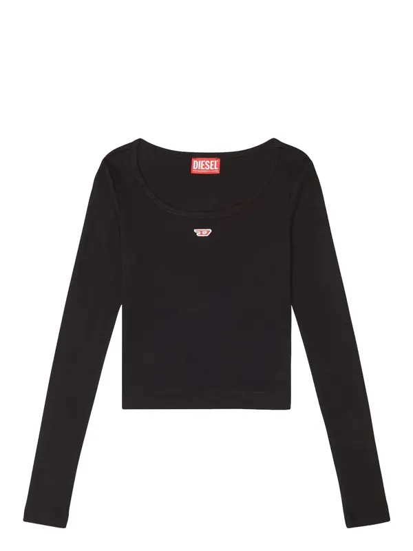 DIESEL T-ballet-d Long-sleeve T-shirt - Black