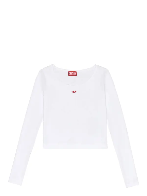 DIESEL T-ballet-d Long-sleeve T-shirt - White