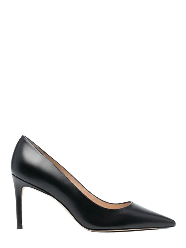 STUART WEITZMAN 85mm Pointed-toe Pumps - Black