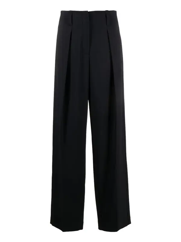 Brunello Cucinelli Virgin Wool-blend Trousers - Blue