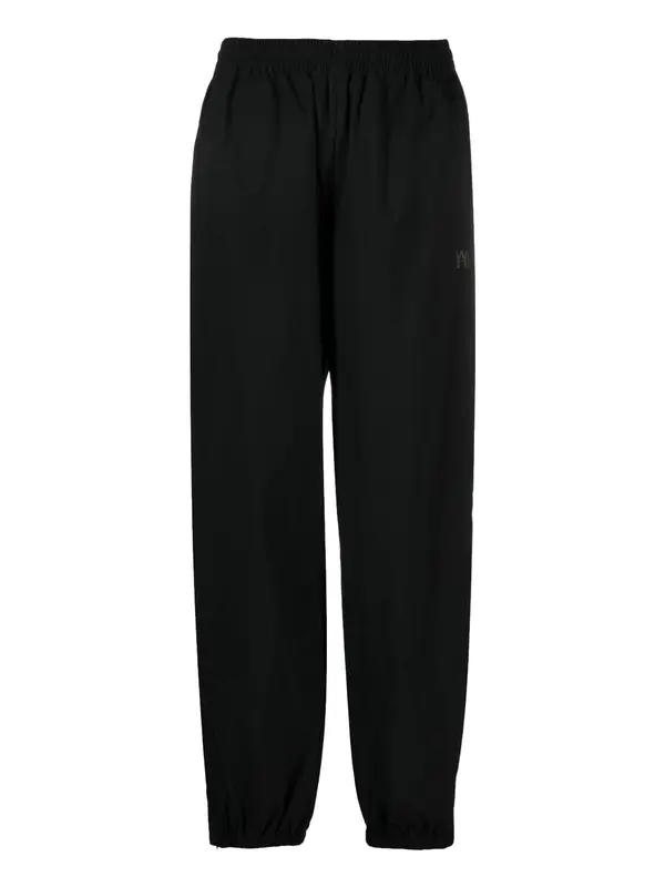 Alexander Wang Logo-print Track Pants - Black
