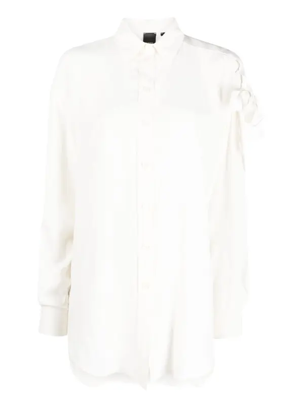 Pinko Bow-detail Shirt - White