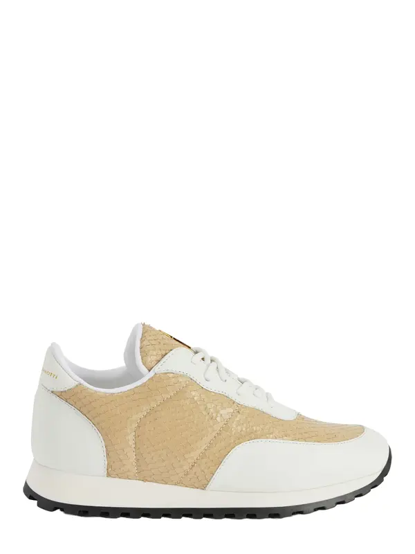 GIUSEPPE ZANOTTI Jimi Running Sneakers - Neutrals