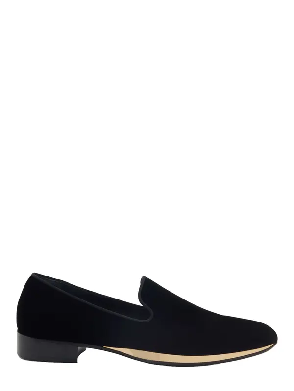 GIUSEPPE ZANOTTI Gz Flash Slip-on Loafers - Black