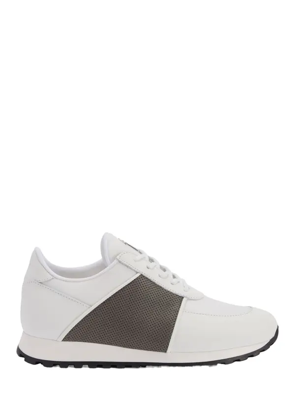 GIUSEPPE ZANOTTI Jimi Running Lace-up Low-top Sneakers - White
