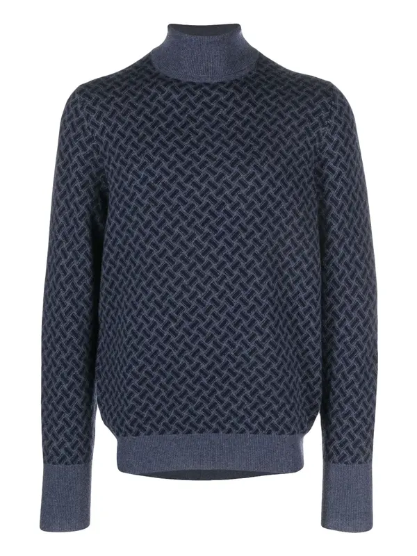 DRUMOHR Biscottino Cashmere Jumper - Blue