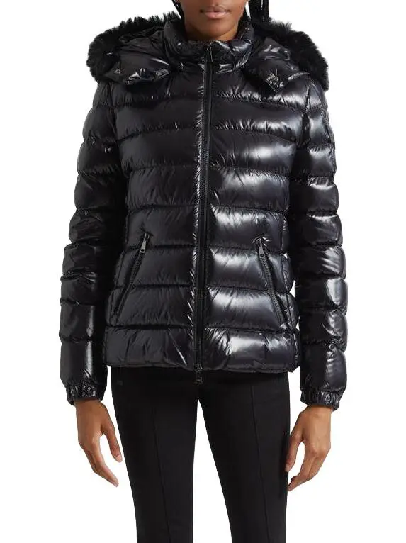 Moncler Badyf Hooded Down Jacket - Black