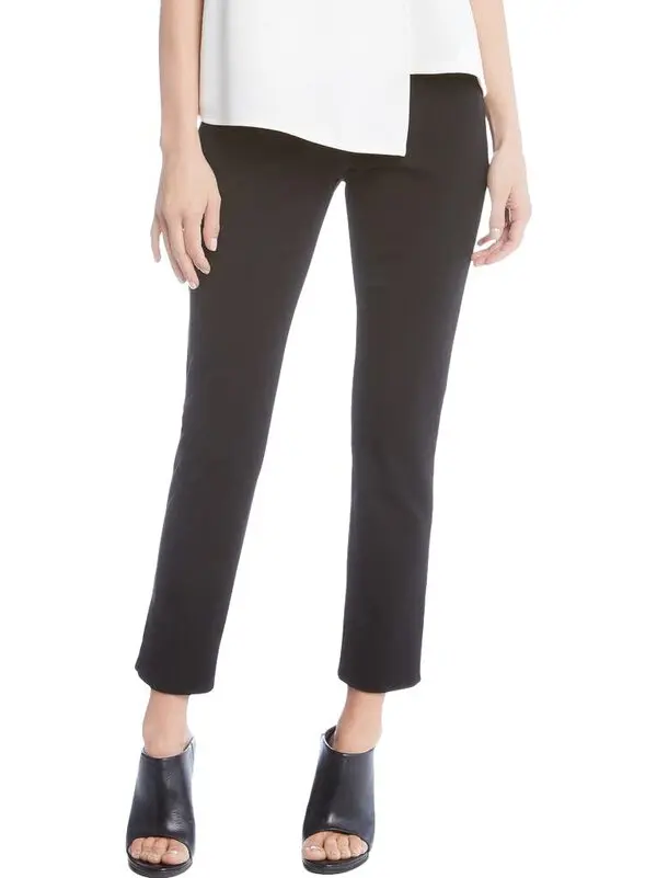 Fifteen Twenty High-waist Ankle Pants - Black