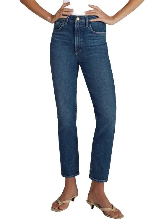 FAVORITE DAUGHTER The Valentina Super High Waist Ankle Cigarette Jeans - Dallas
