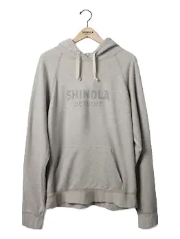 Shinola Logo Hoodie - Gray