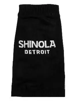 Shinola Pet Logo Pullover Sweater - Black