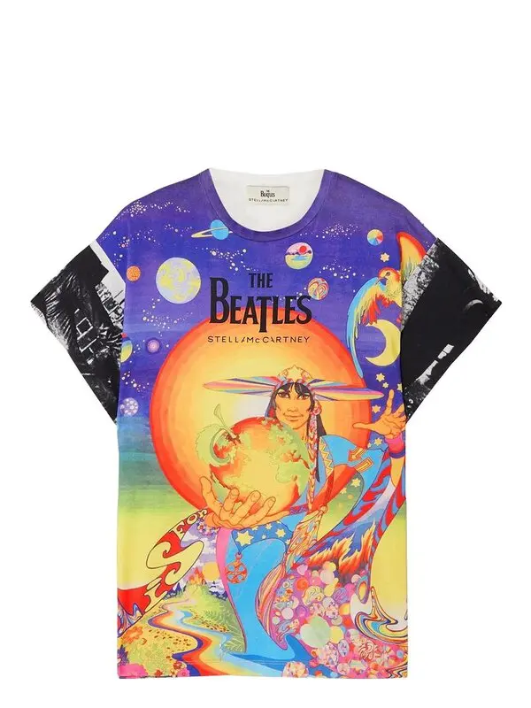 Stella McCartney Printed Cotton-jersey T-shirt - Multicolor