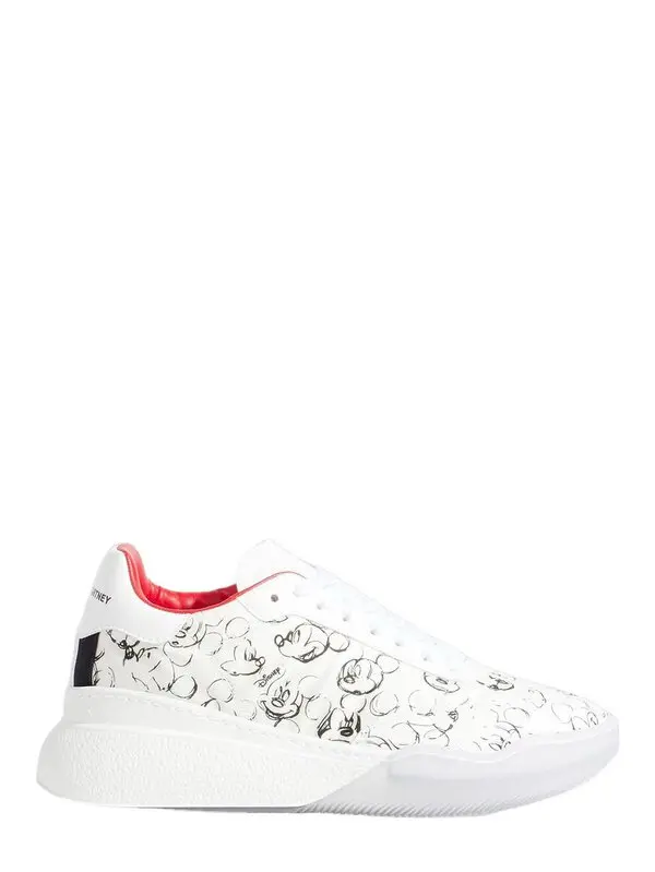 Stella McCartney Disney Loop Printed Sneakers - White