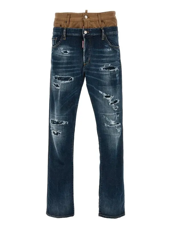 Dsquared2 Skinny Jeans Twin Pack - Blue