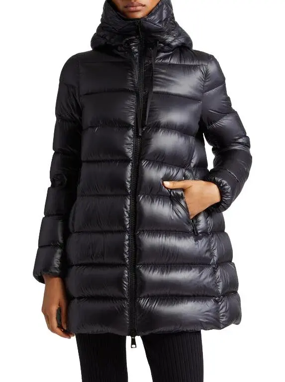 Moncler Suyen Quilted Down Parka - Black