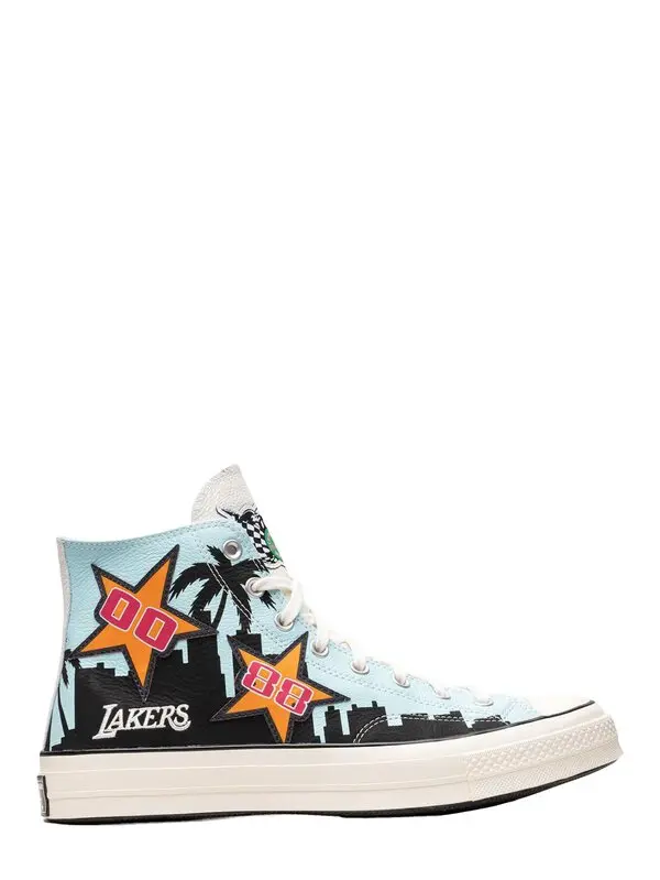 CONVERSE X Market Chuck 70 Hi Lakers Jeff Hamilton Sneakers - Black