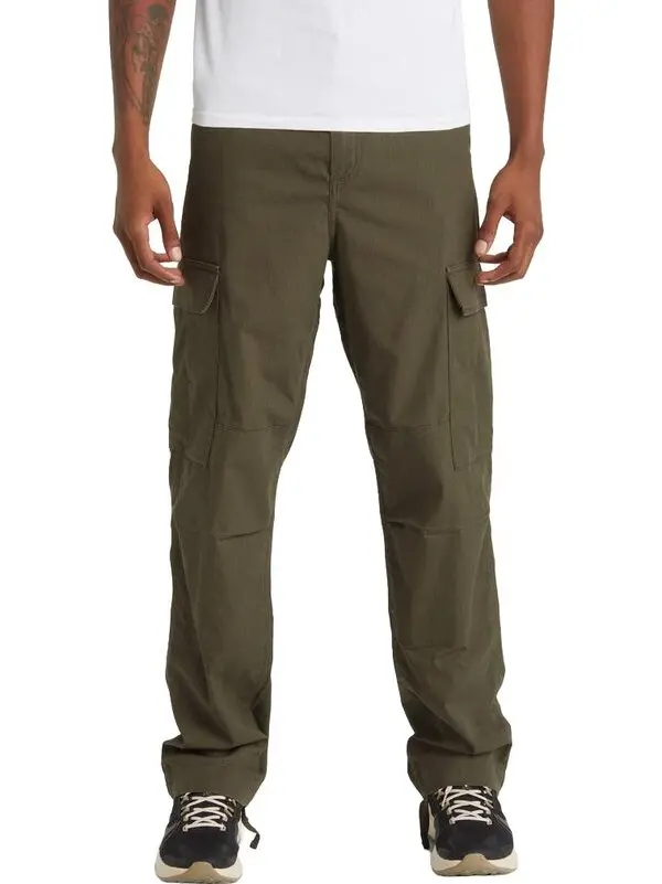 Carhartt Work In Progress Cotton Ripstop Cargo Pants - Cypress