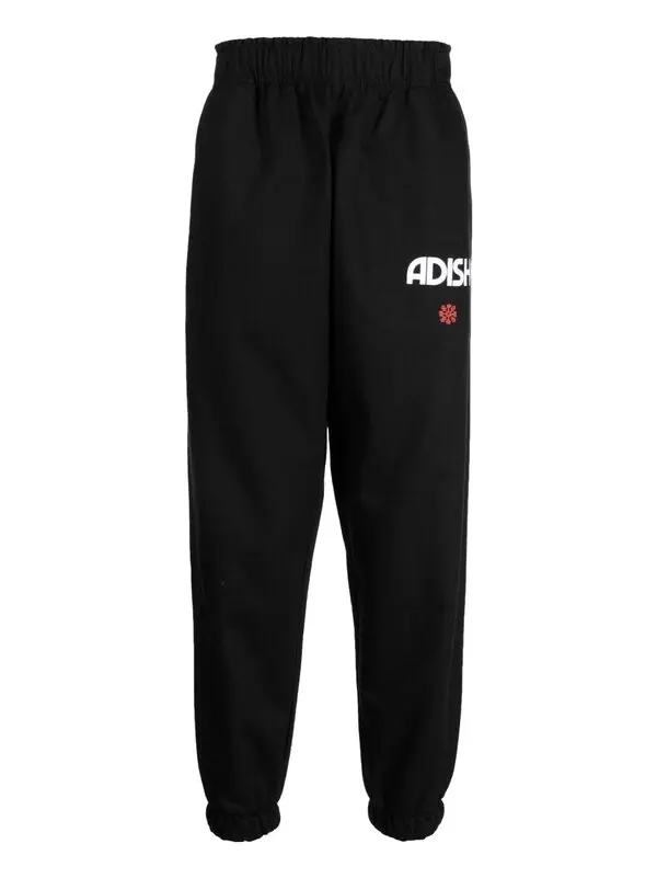ADISH Zahara Logo-print Track Pants - Black