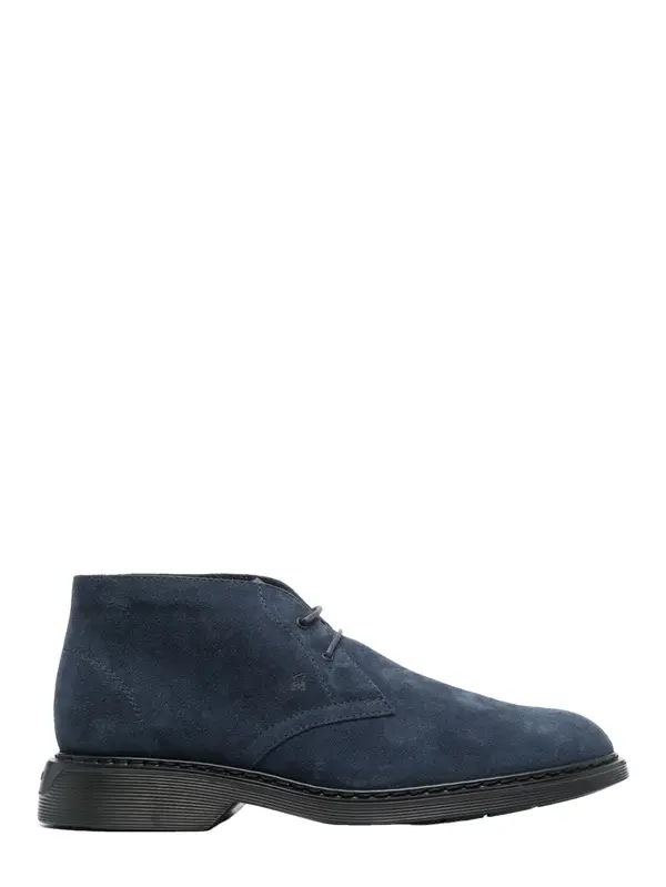 Hogan Suede Desert Boots - Blue