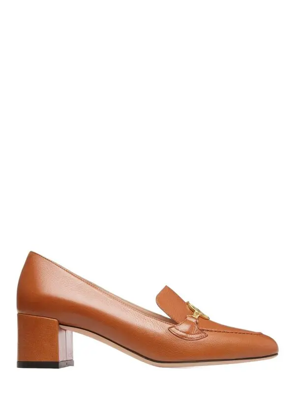 Bally Obrien 50mm Leather Pumps - Brown