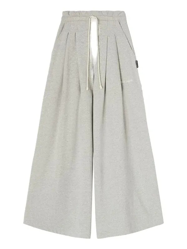 Palm Angels Wide-leg Track Pants - Grey