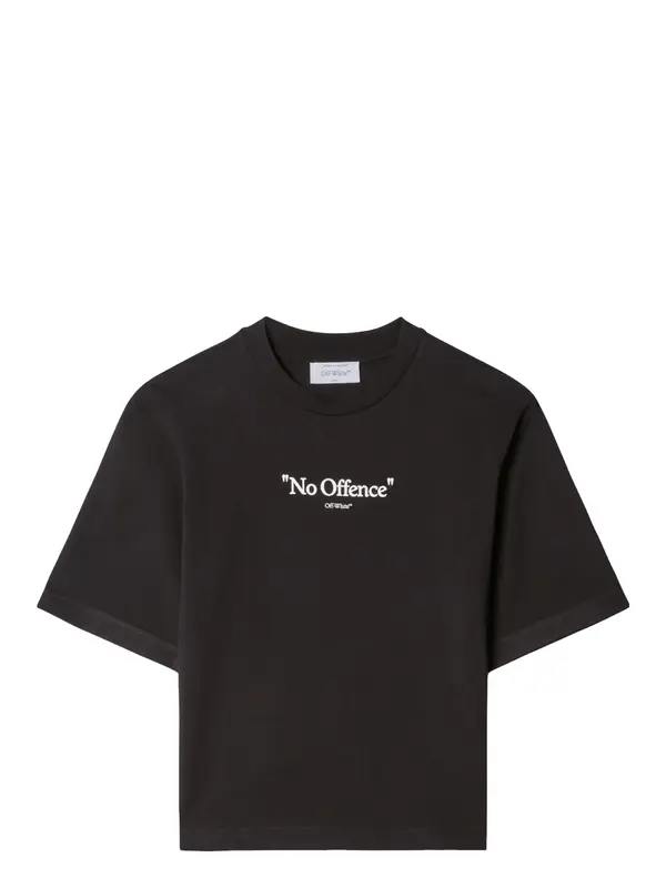 Off-White Slogan-print T-shirt - Black