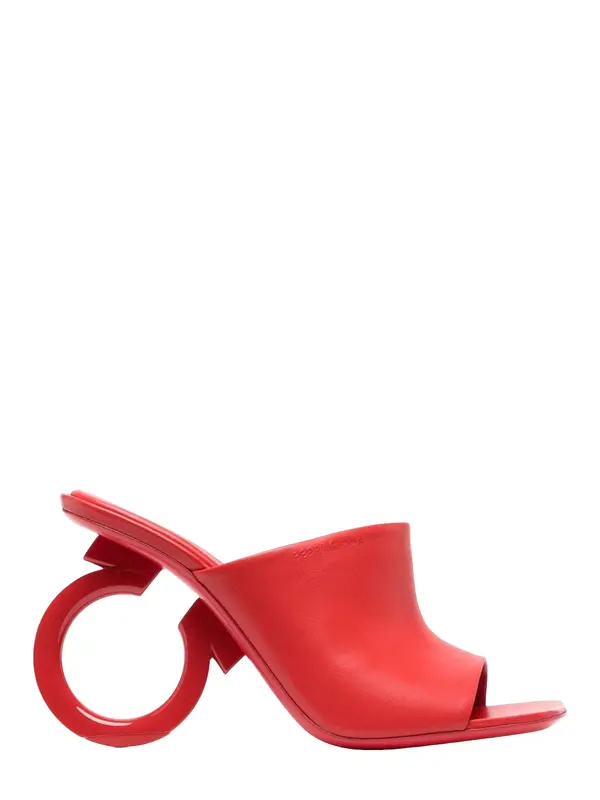 FERRAGAMO 105mm Astro Sandals - Red