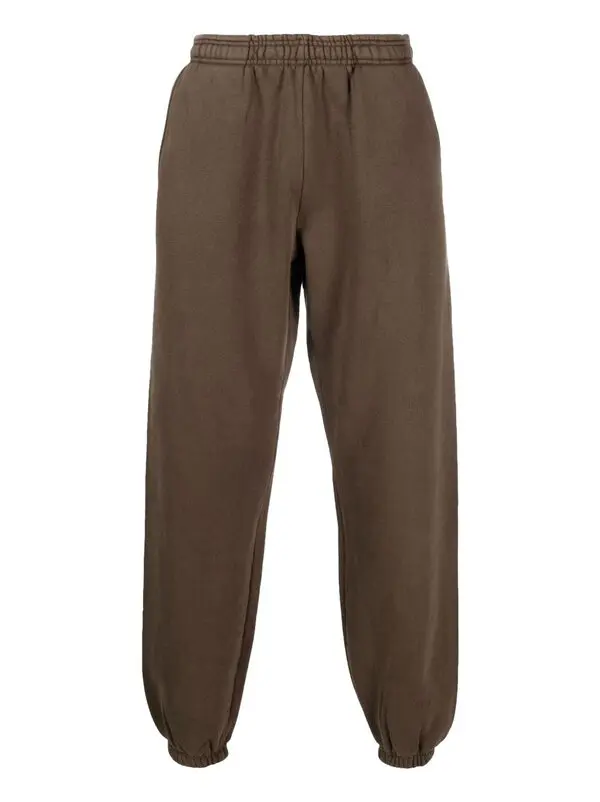 ENTIRE STUDIOS Tapered-leg Cotton Track Pants - Green