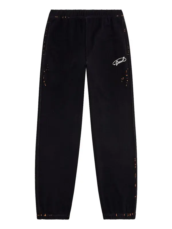 DIESEL® P-marky-pock Cotton Track Pants - Black