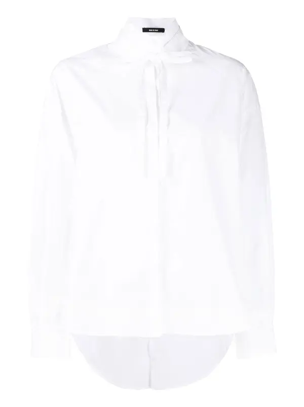 Isabel Benenato Long-sleeve Shirt - White
