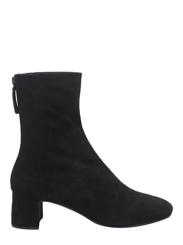 AQUAZZURA Saint Honoré Suede Ankle Boots - Black