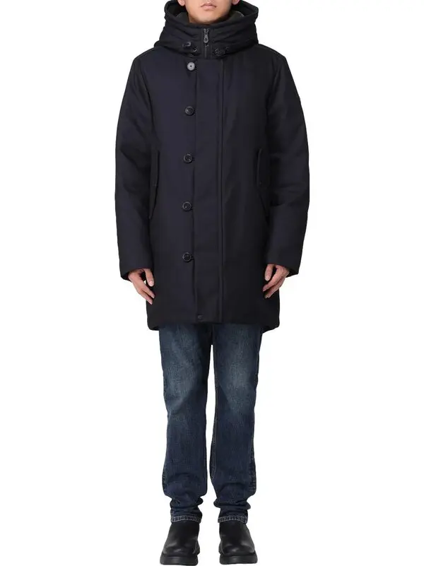 Peuterey Parka Coat - Blue