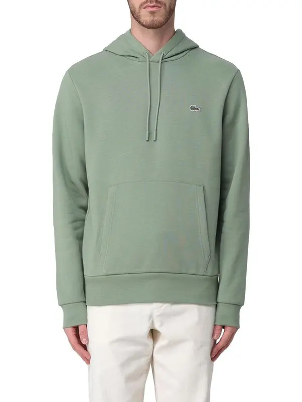 Lacoste Logo Hoodie - Sage