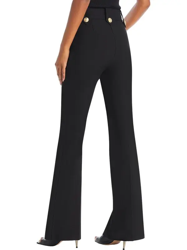 Derek Lam 10 Crosby Robertson Flare Hem Pants - Black