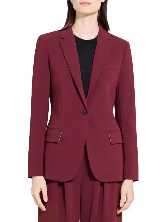 Theory Staple Blazer - Grenache - 1pa
