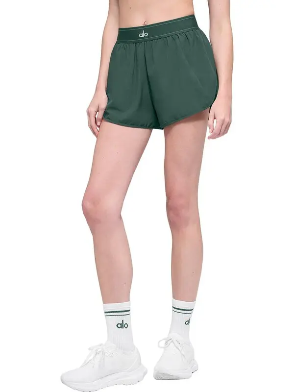 Alo Yoga Match Point Short - Clover Green