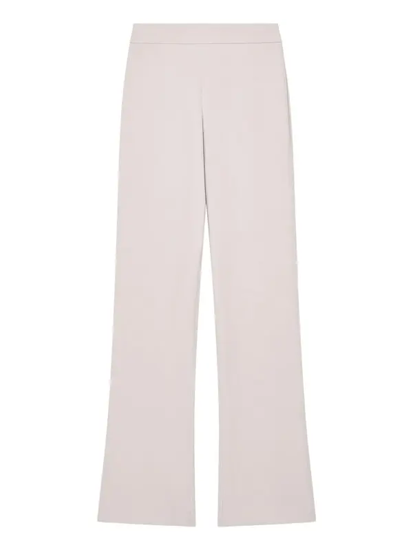 Giorgio Armani Wide-leg Silk Trousers - White