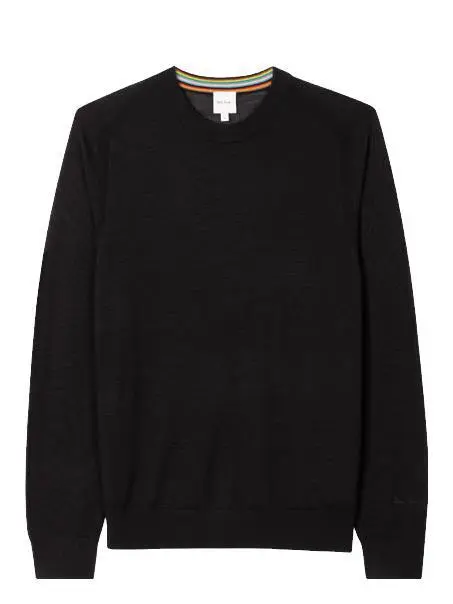 Paul Smith Merino Wool Sweater - Black