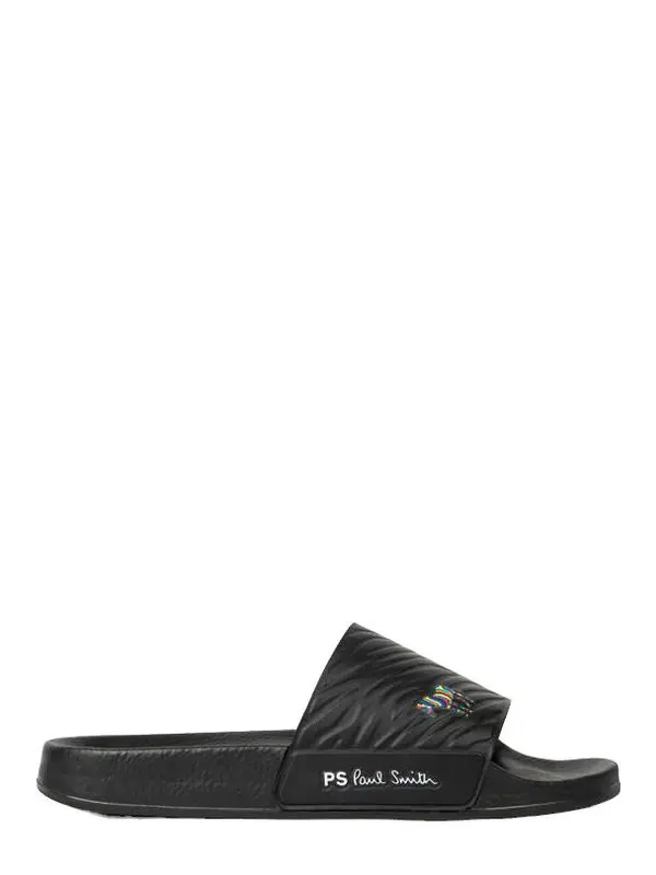Paul Smith Nyro Zebra Sliders - Black