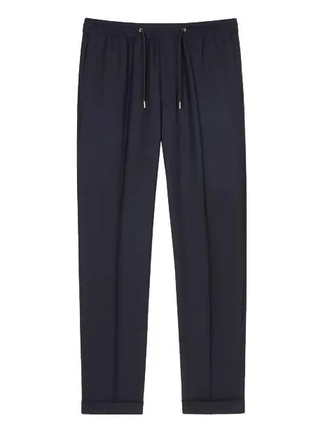 Paul Smith Slim-fit Wool Pants - Blue