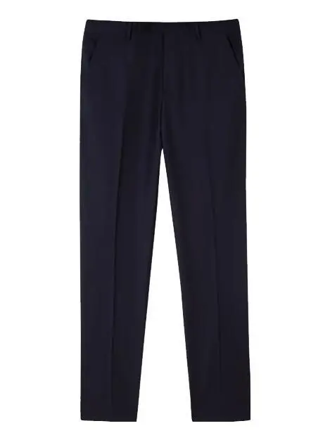 Paul Smith Slim-fit Wool Pants - Blue