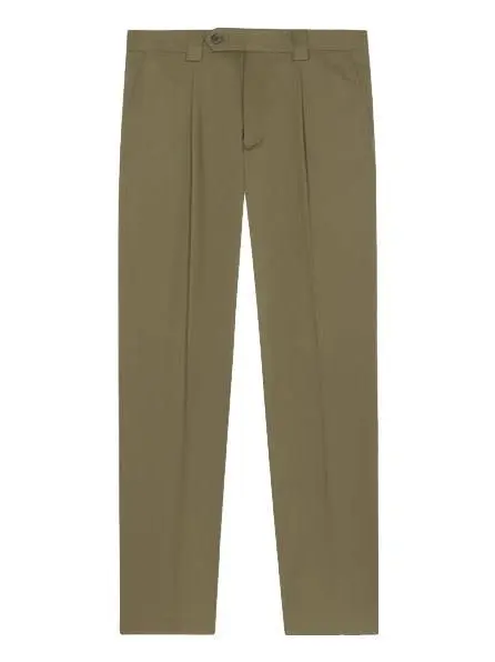 Paul Smith Stretch-cotton Twill Trousers - Green