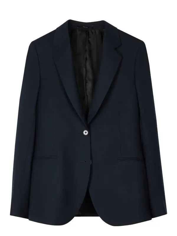 Paul Smith Two-button Wool Blazer - Blue