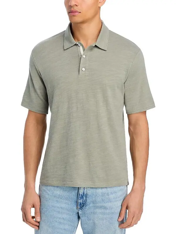 Rag & Bone Classic Flame Polo - Leaf Gray