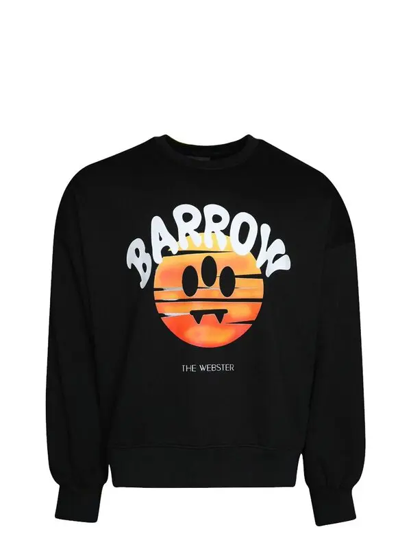 BARROW Relaxed Fit Sweatshirt - Black