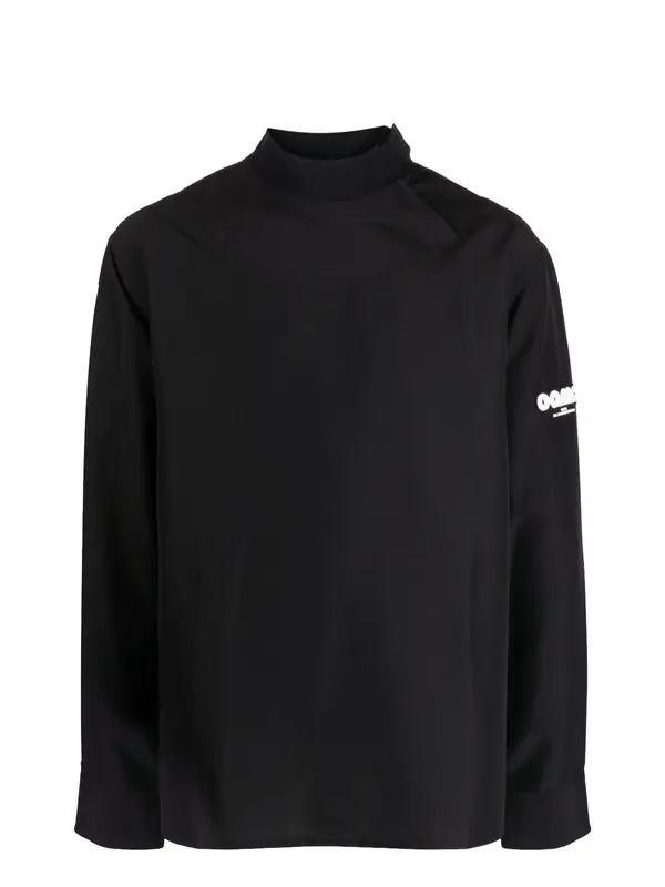 OAMC Rapid Logo-print Shirt - Black