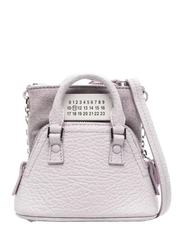 MAISON MARGIELA 5ac Classique Baby Crossbody Bag - Purple
