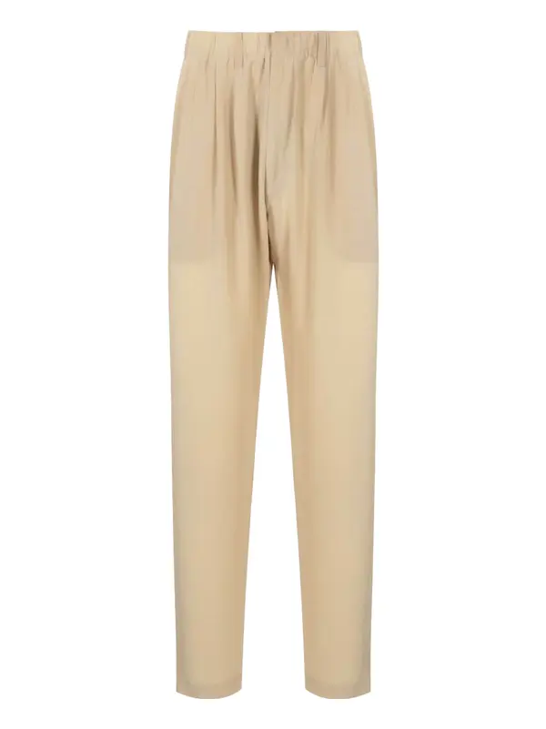HANDRED Pleated Trousers - Neutrals